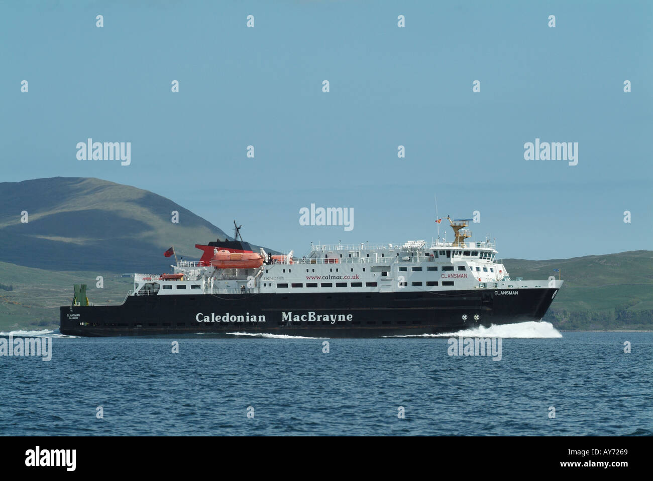 Caledonian Macbrayne Ferry Mv Clansman High Resolution Stock ...