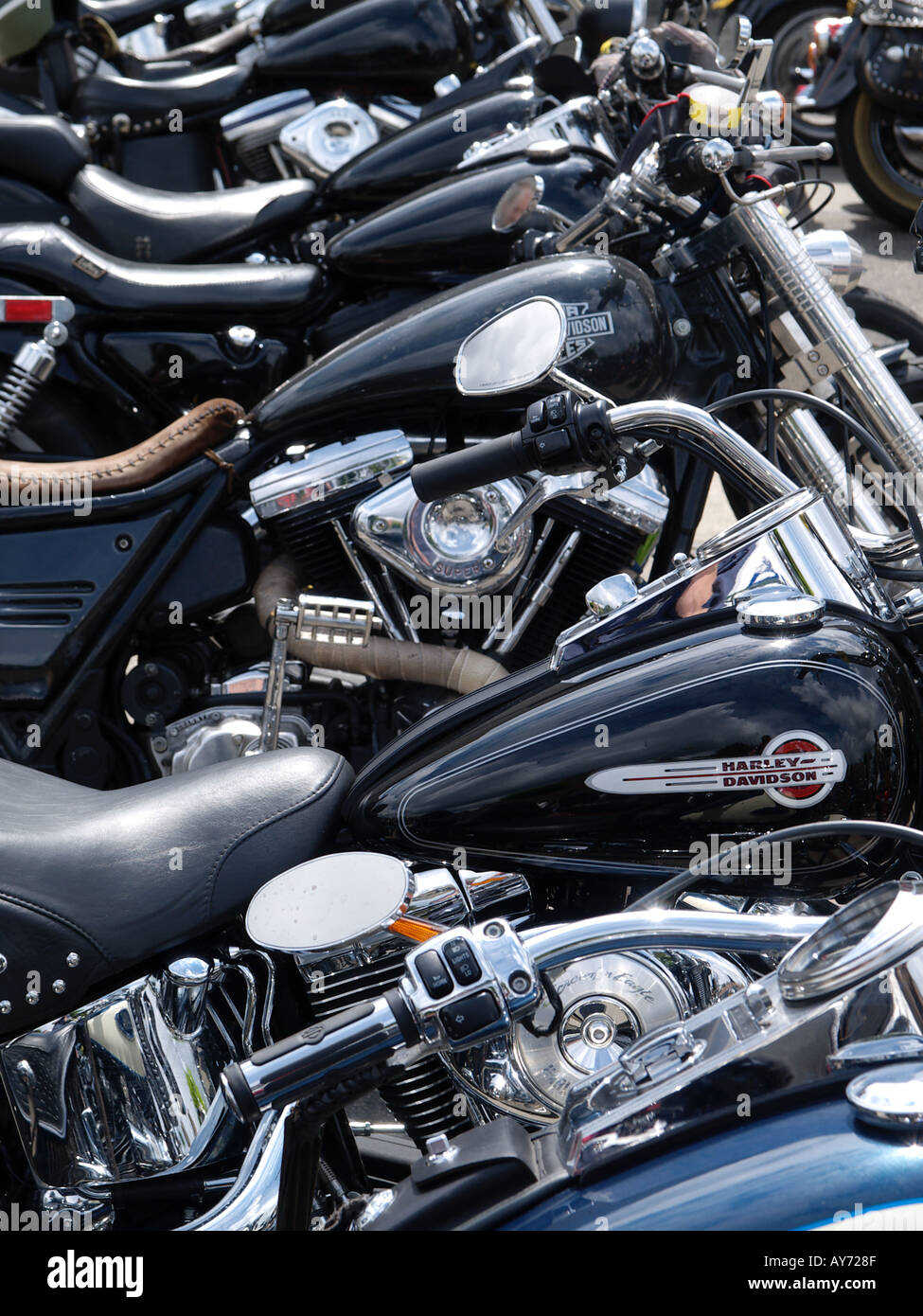 Harley motorcycles hi-res stock photography and images - Alamy