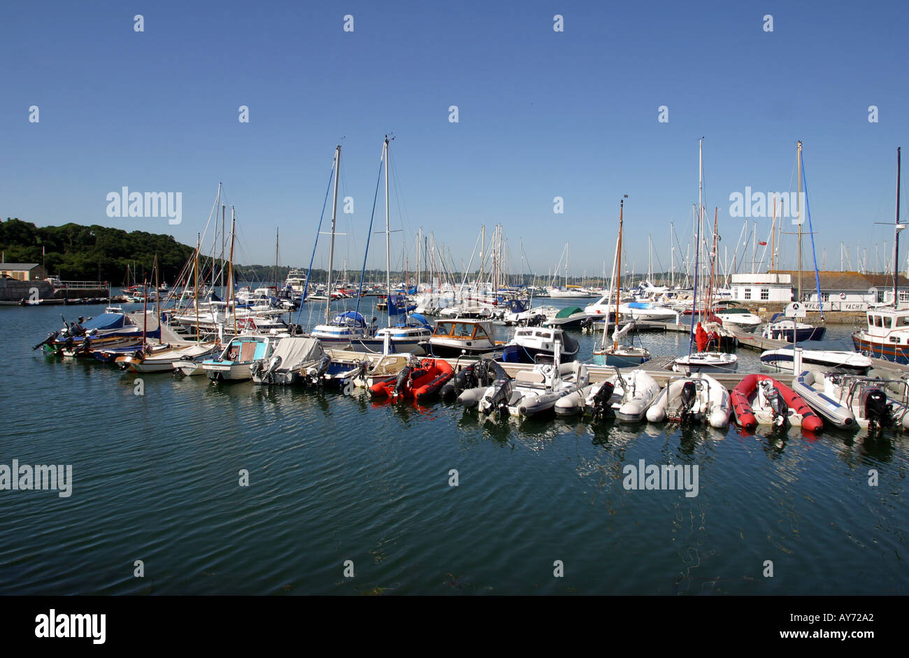 Mylor marina hi-res stock photography and images - Alamy