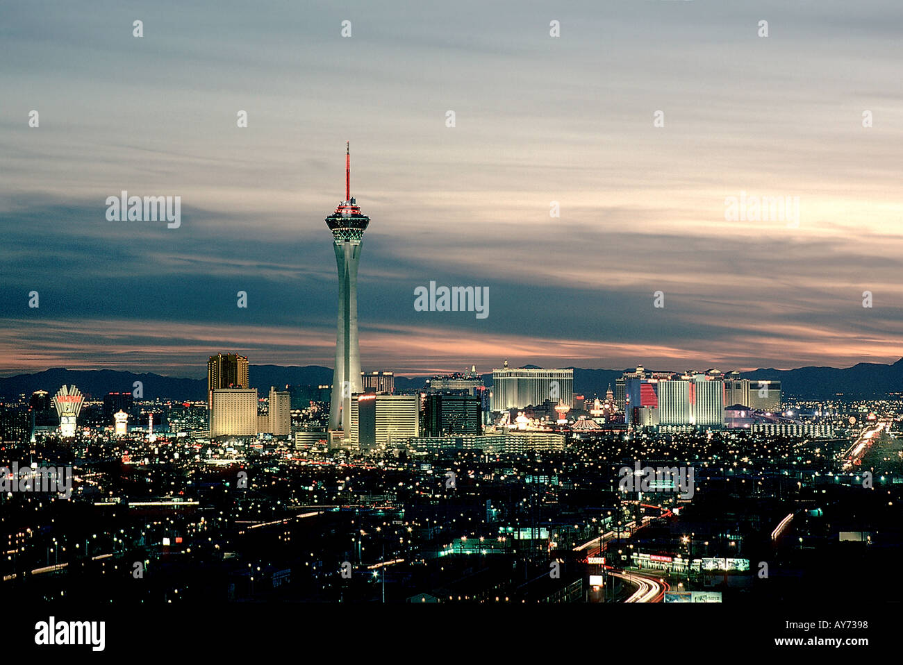 Stratosphere Las Vegas Construction High Resolution Stock Photography ...