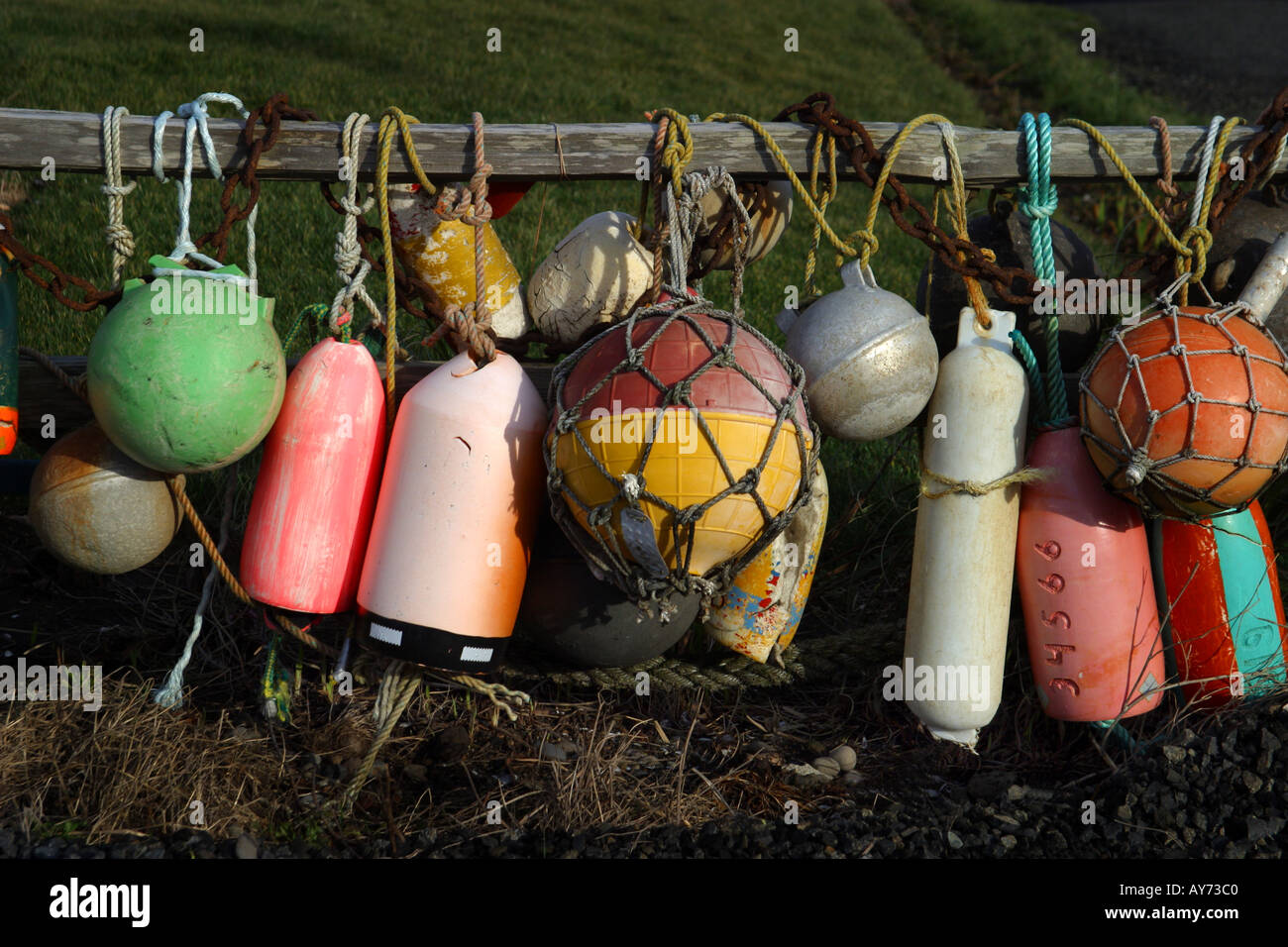 Fishing net fence hi-res stock photography and images - Alamy