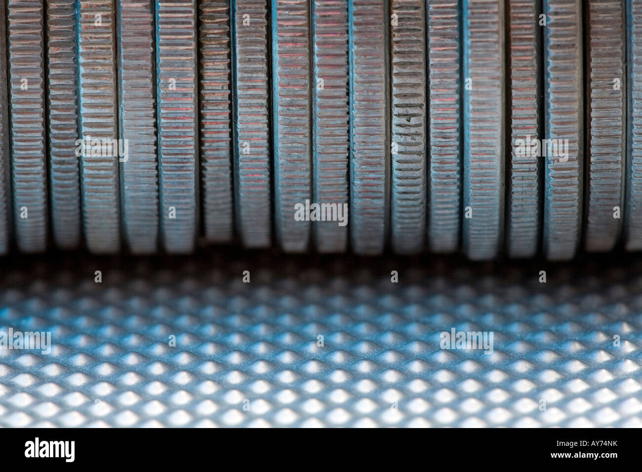 Stack of money coins Stock Photo - Alamy