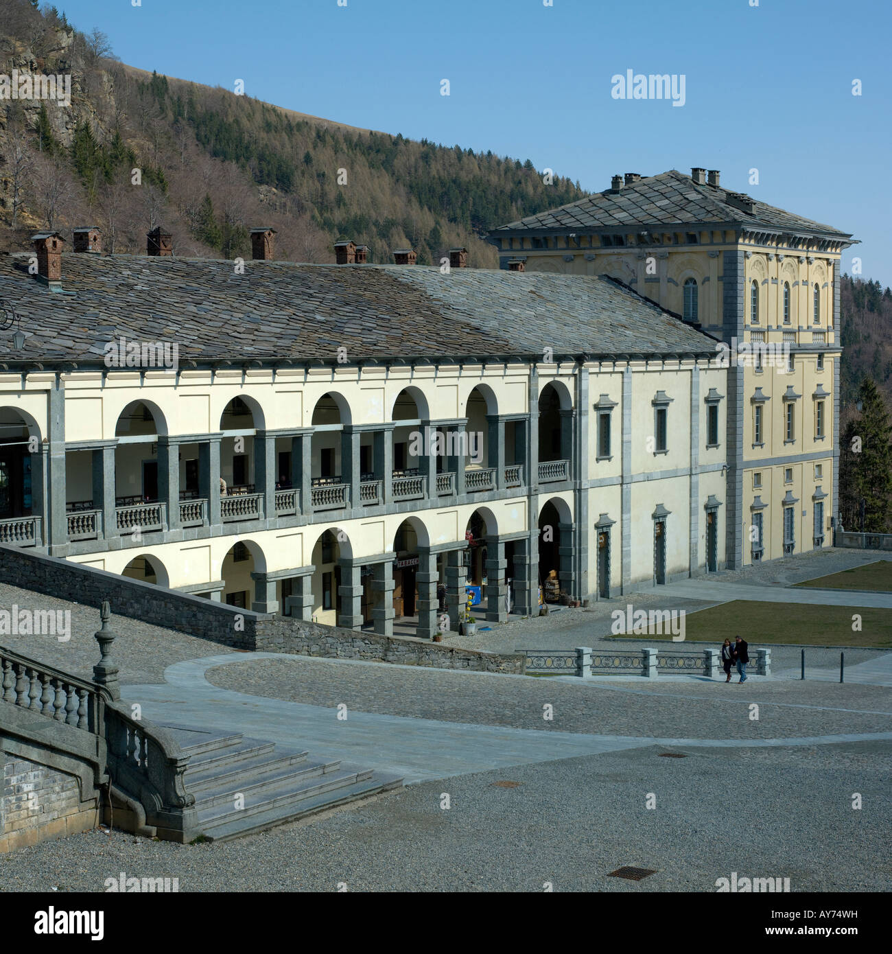 Sanctuary of Oropa, Italy Stock Photo - Alamy