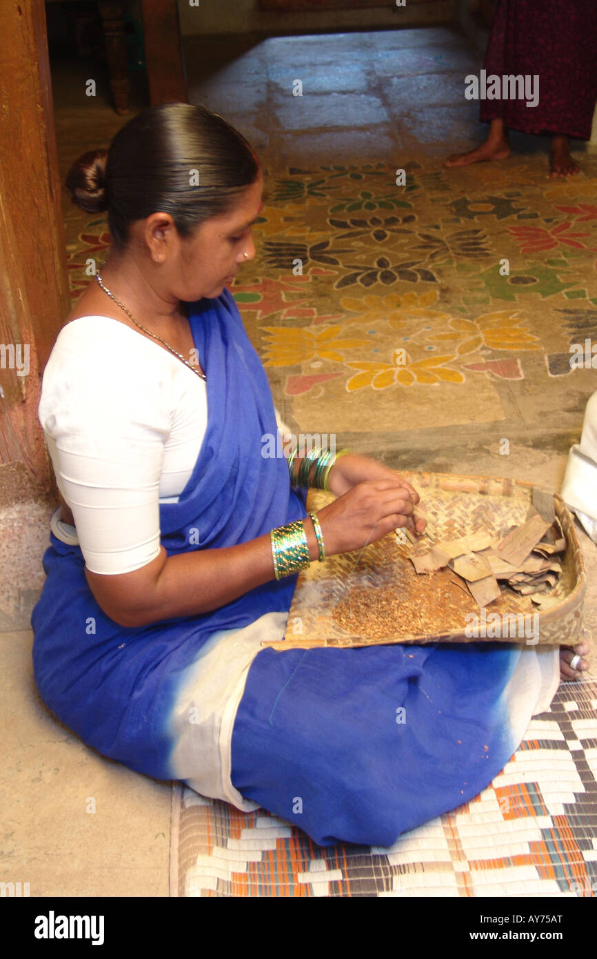 medak bidi making beedi beedi making home based occupation tobacco ...