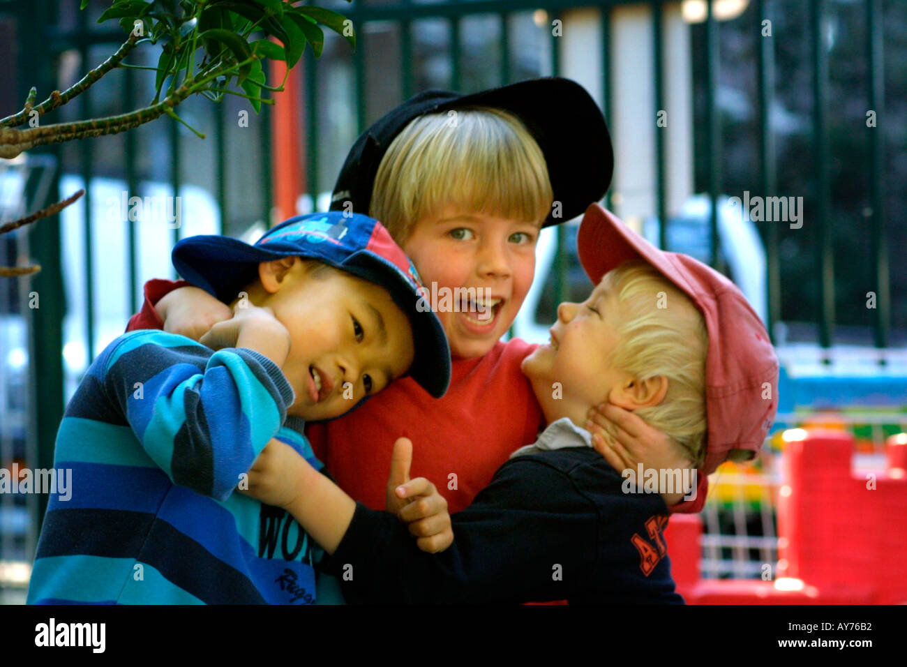Child minding at a day care centre Stock Photo - Alamy