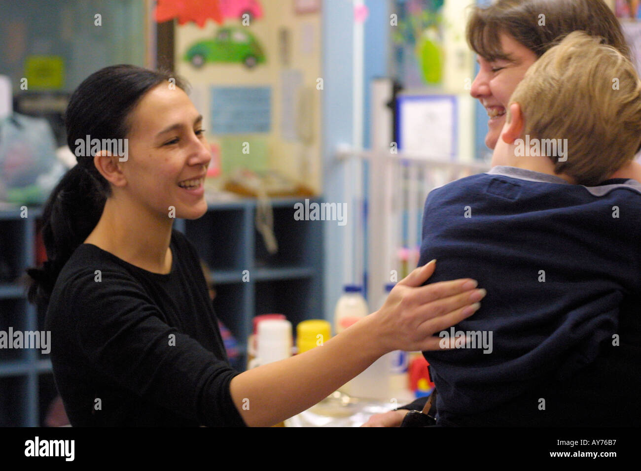 Child minding hi-res stock photography and images - Alamy