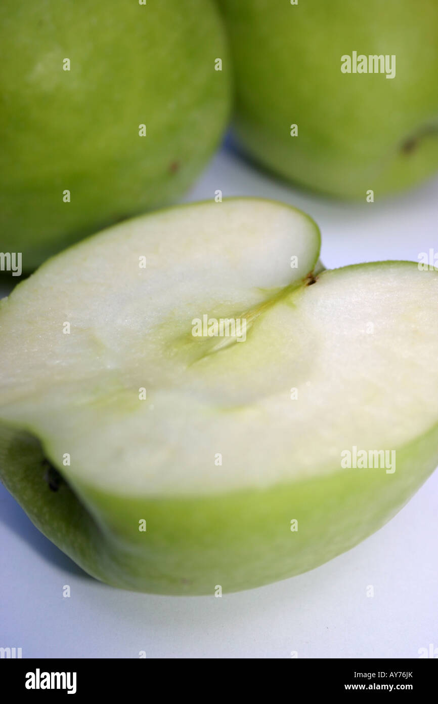 green Spanish apples Stock Photo - Alamy