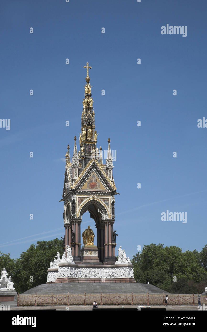 The Albert Memorial in Kensington Gardens, England Stock Photo - Alamy