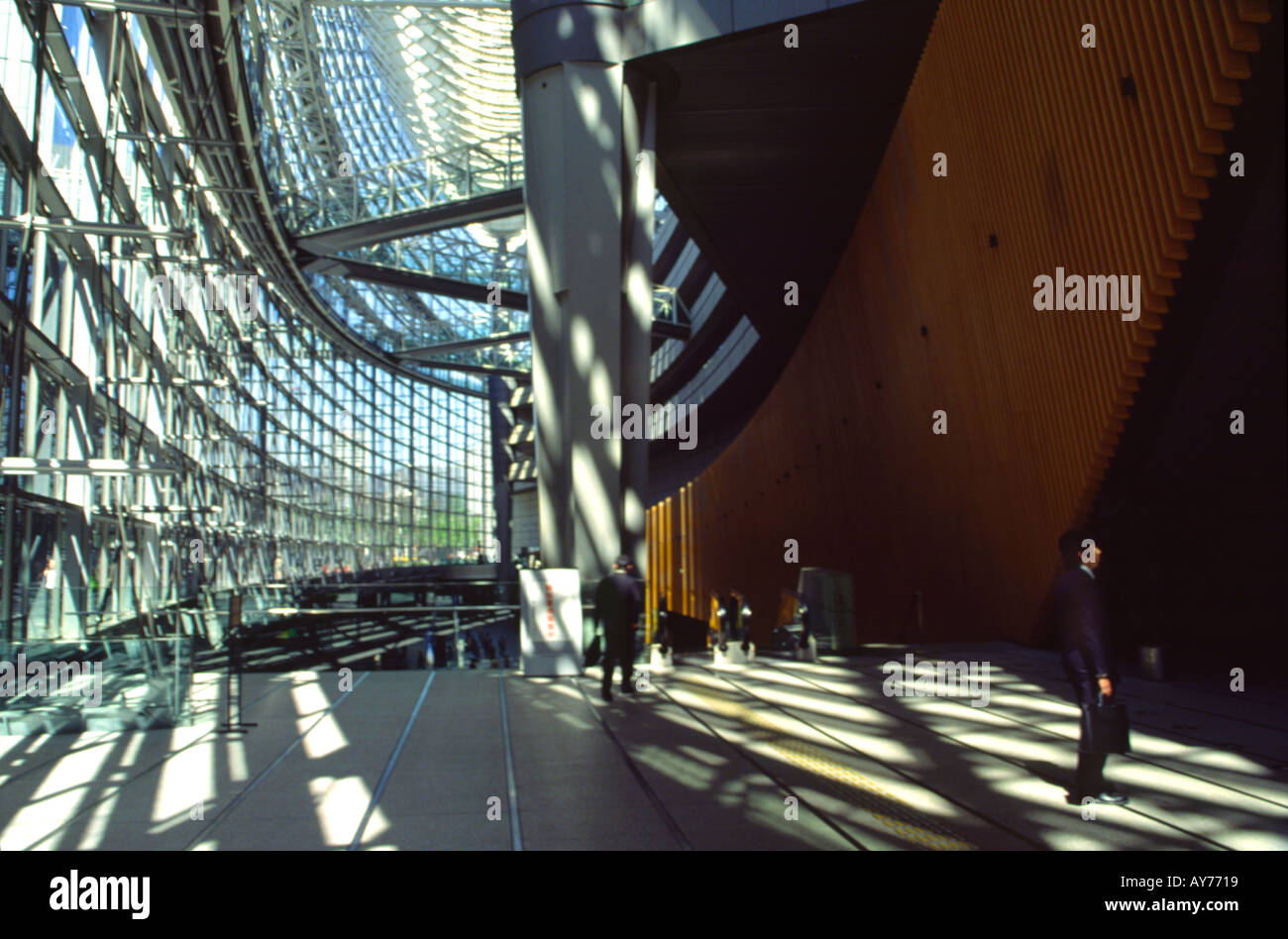 Tokyo International Forum building in Central Tokyo Japan Stock Photo ...