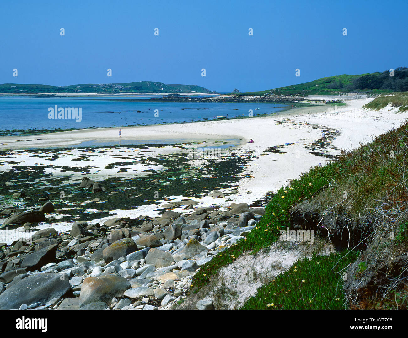 Appletree bay scilly hi-res stock photography and images - Alamy