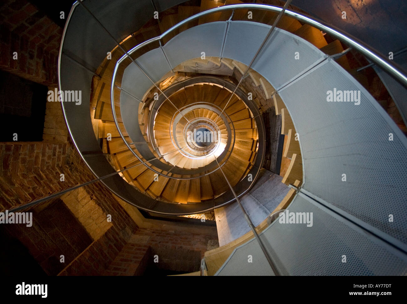 Circular stairway in The Lighthouse design centre in Glasgow UK 2008 ...