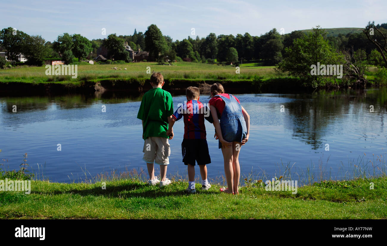 Children scotland rural hi-res stock photography and images - Alamy