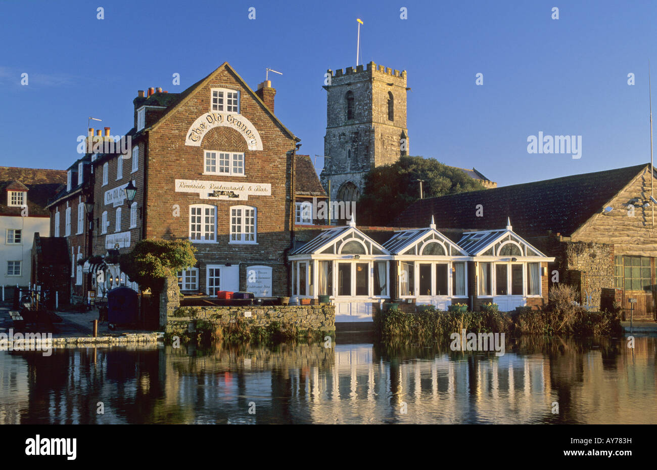 The old granary wareham dorset england uk hi-res stock photography and ...