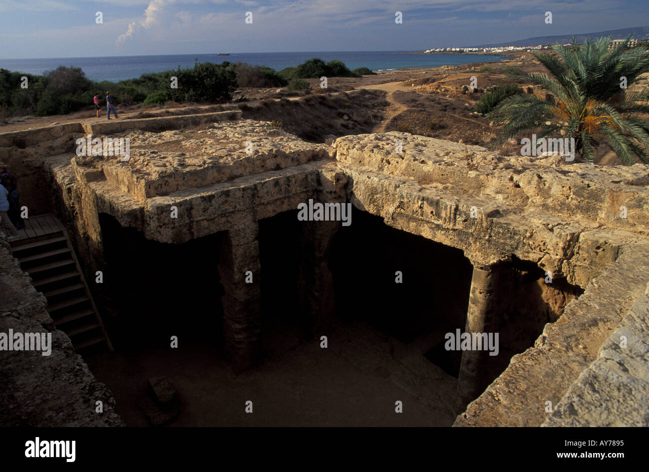 The tomb of the Kings at Paphos Cyprus Stock Photo - Alamy