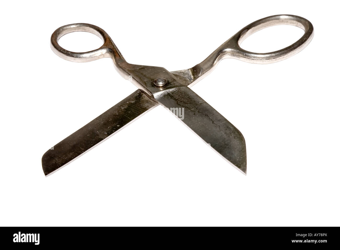 the large tailor s shears with clipping path Stock Photo - Alamy