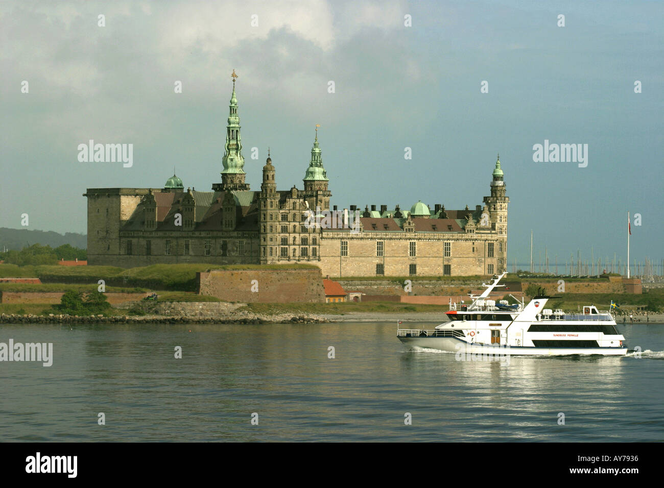 Denmark Kronborg castle Stock Photo - Alamy