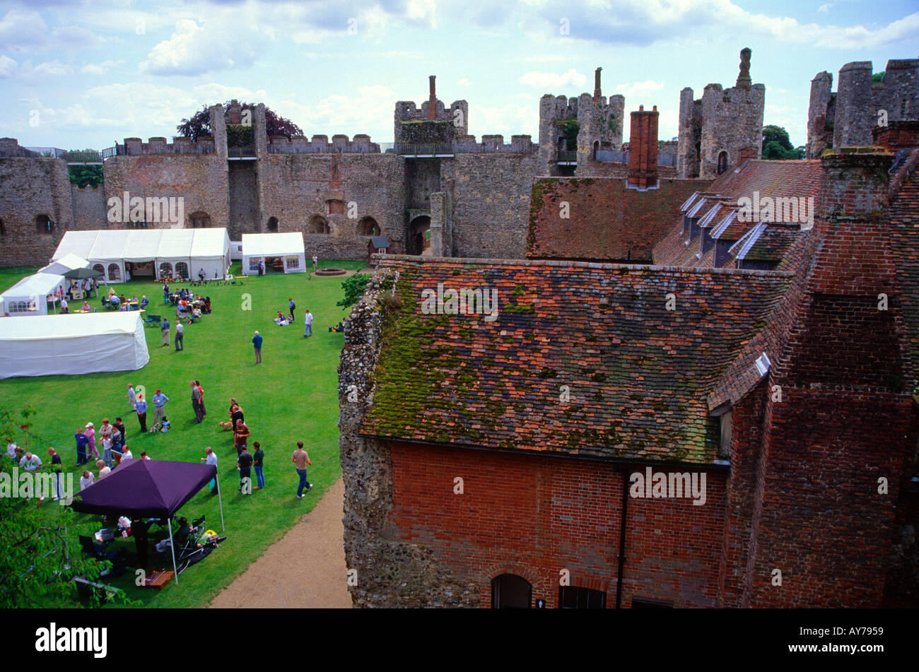 Interior framlingham castle hi-res stock photography and images - Alamy