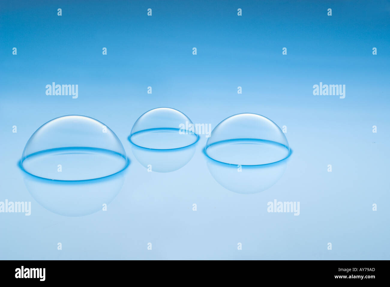 soap bubble digitally trebled Stock Photo - Alamy