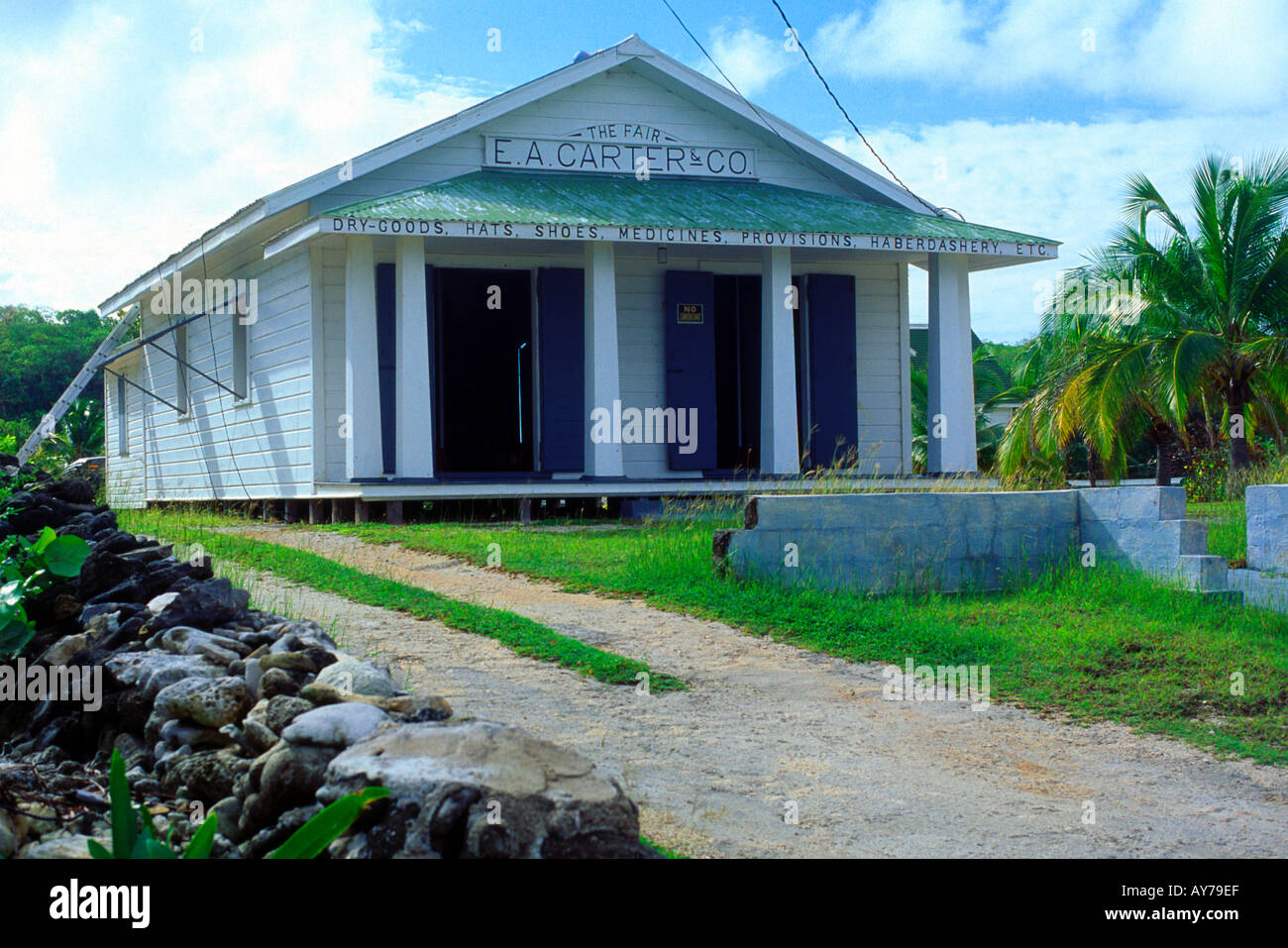 Old style traditional shop Carter s store Cayman Brac Cayman Islands ...
