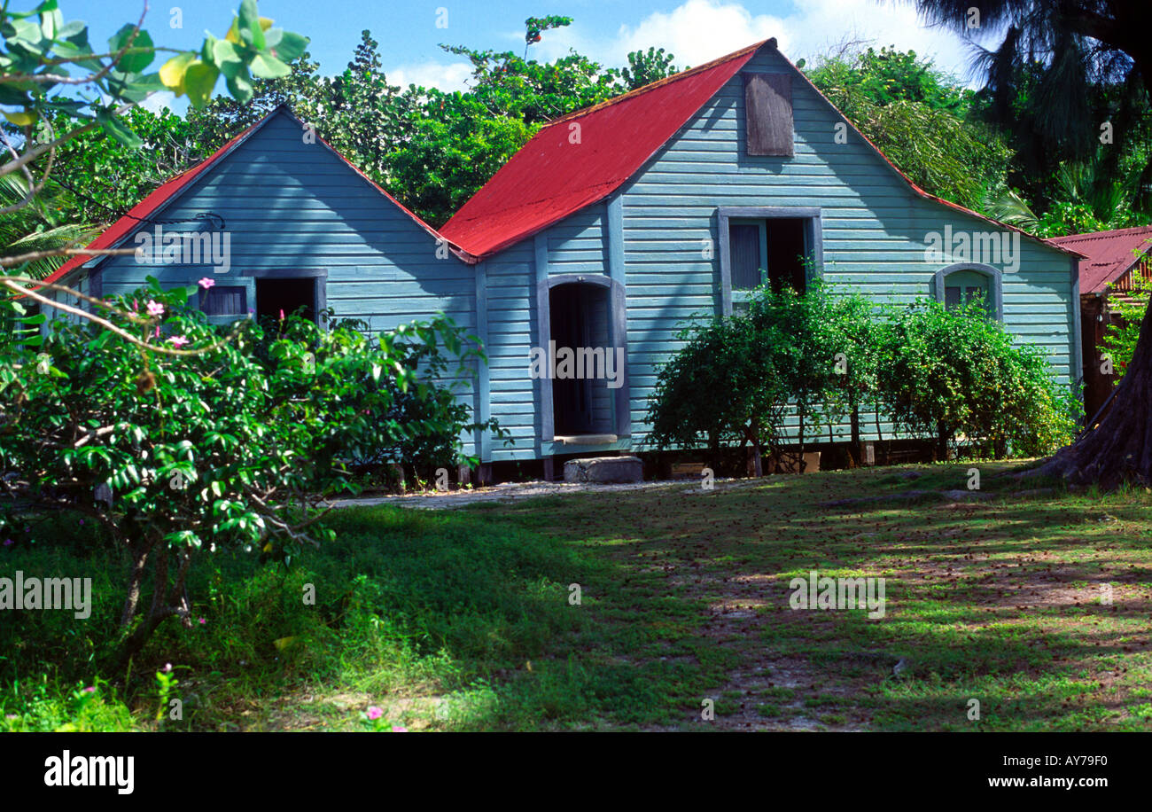 Old style traditional house Cayman Brac Cayman Islands Stock Photo - Alamy
