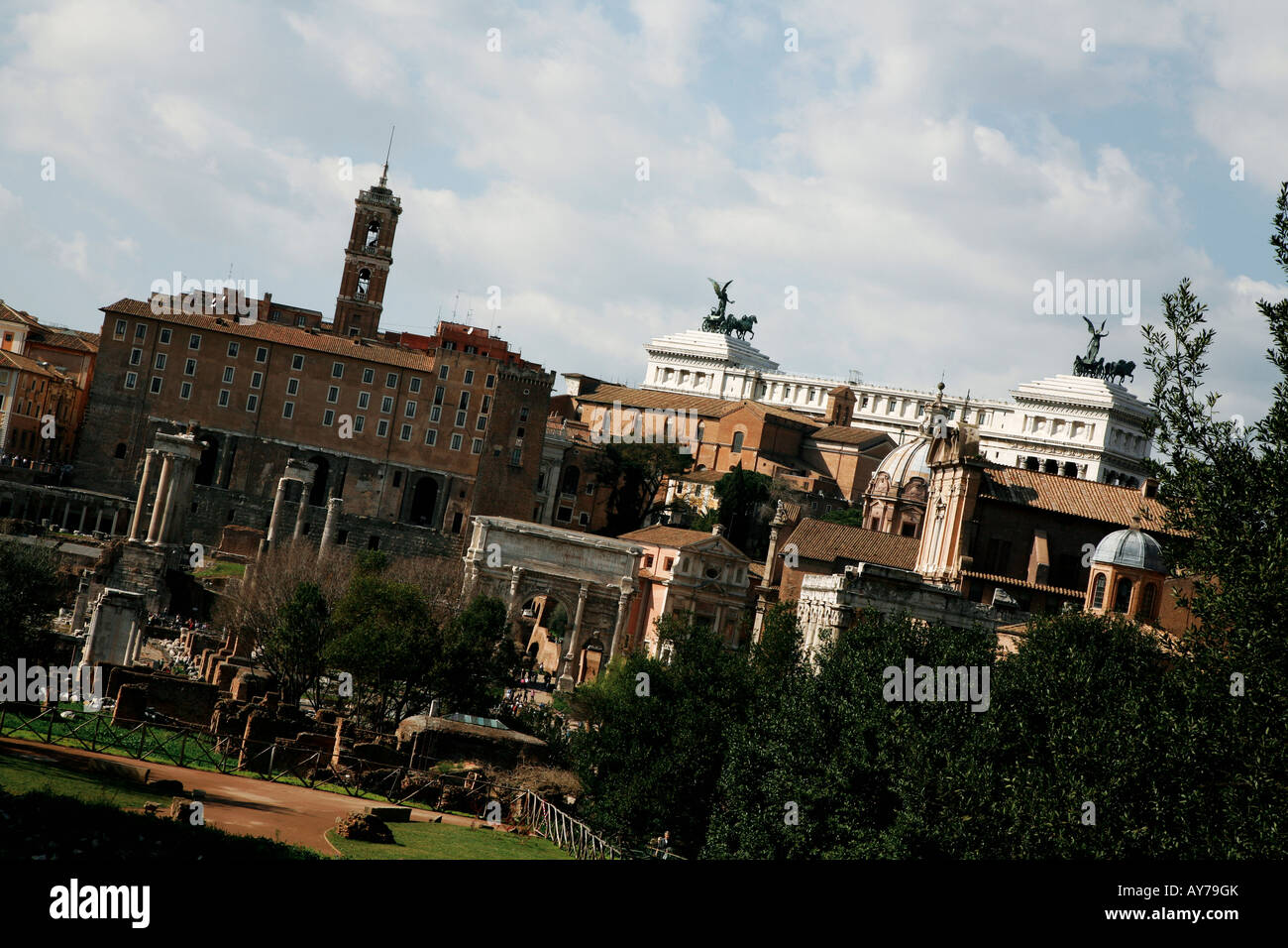 Forum Romanum, Rome, Italy Stock Photo - Alamy