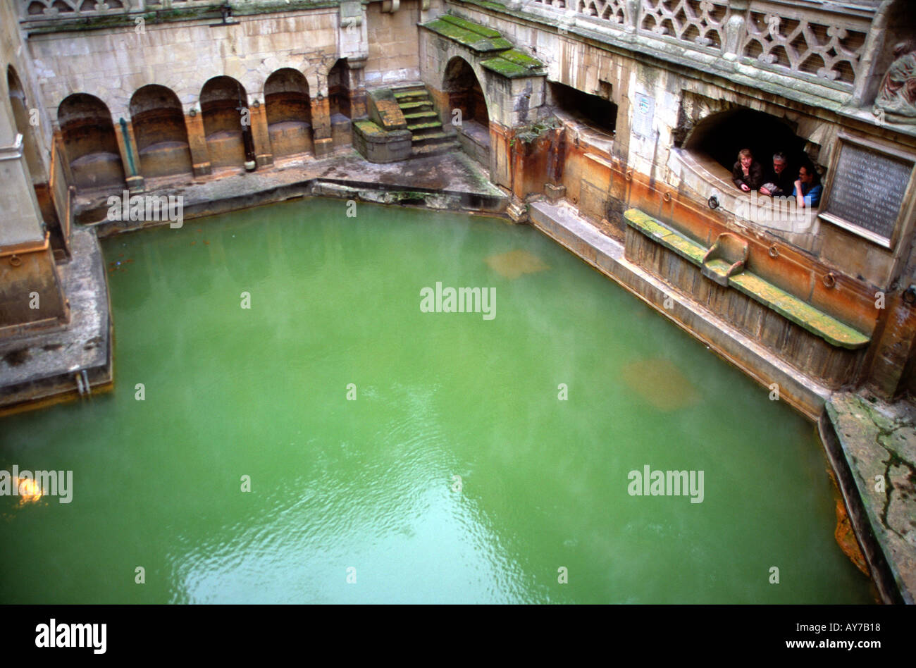 King s bath Bath Somerset England Stock Photo - Alamy