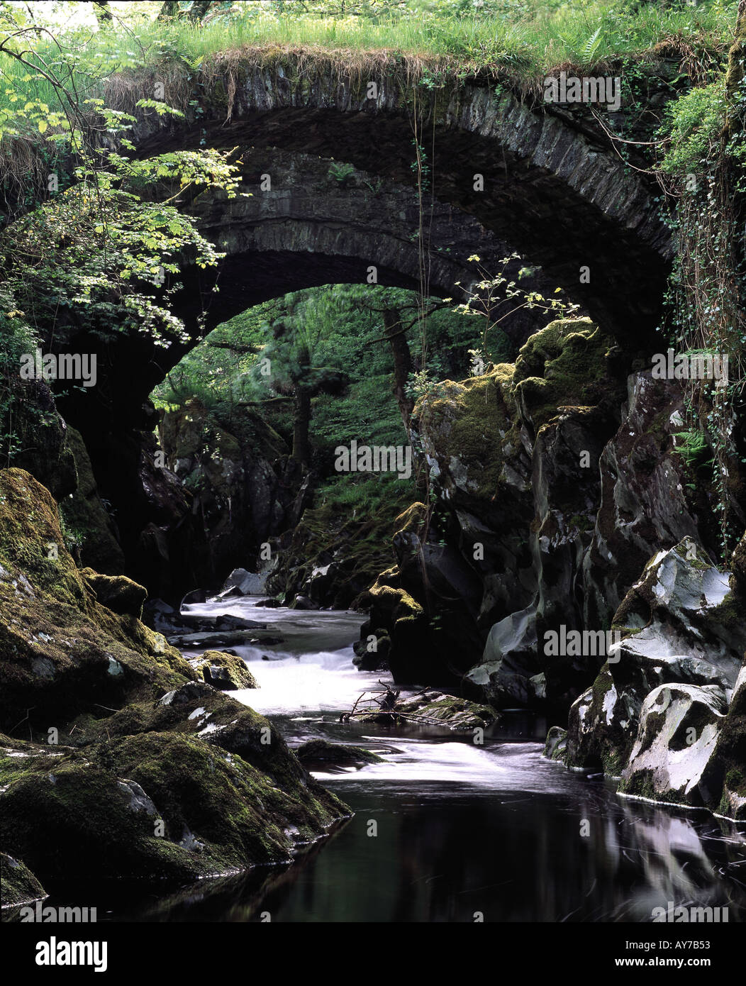 Roman bridge north wales hi-res stock photography and images - Alamy