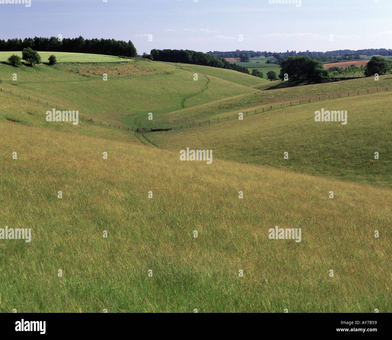 Gentle undulations of land hi-res stock photography and images - Alamy