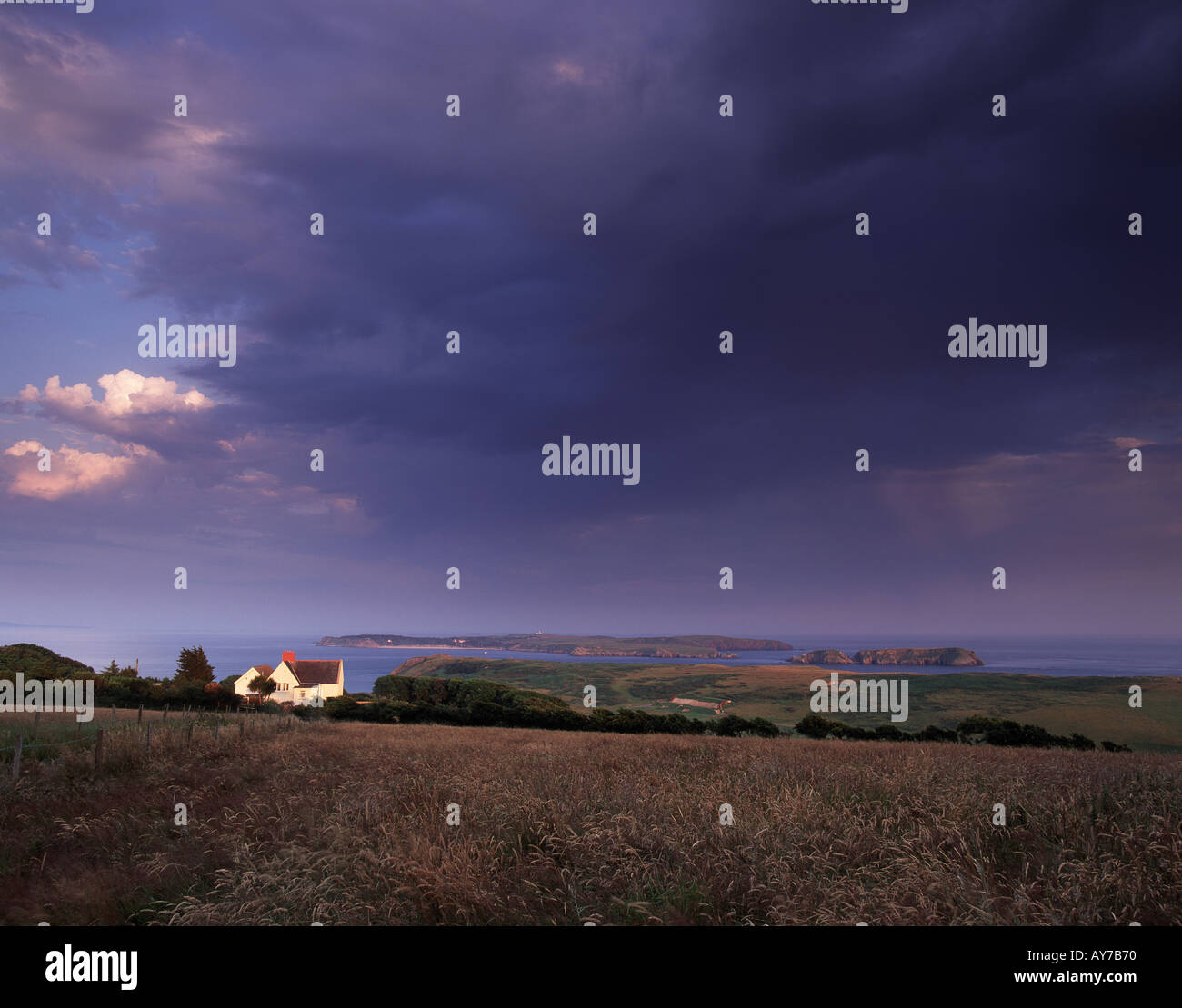 Monastic caldey island hi-res stock photography and images - Alamy