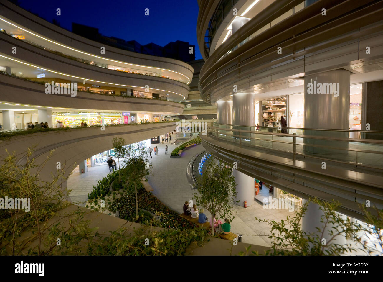 Kanyon shopping mall Levent Istanbul Turkey Stock Photo - Alamy