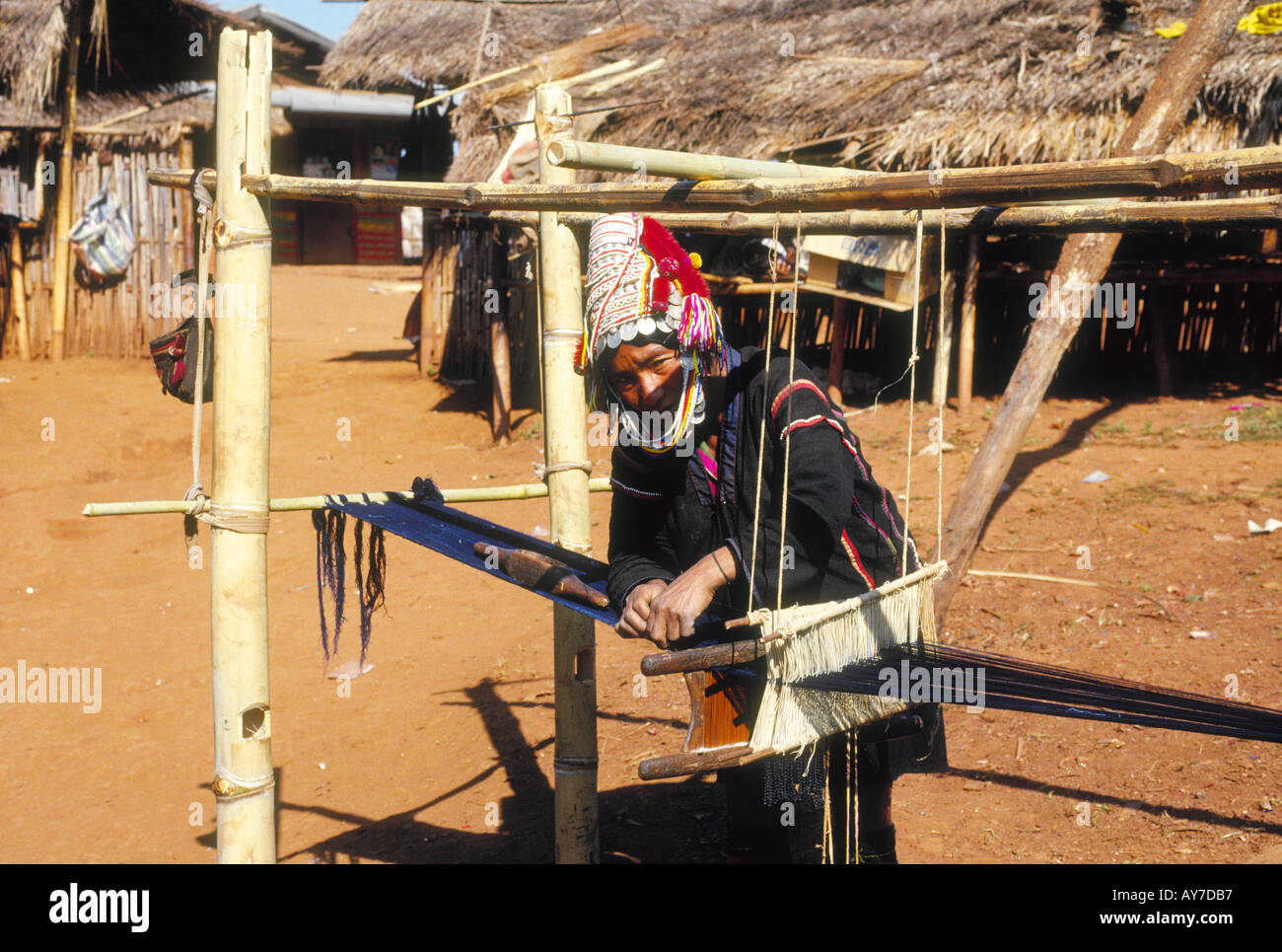 Ahka woman hi-res stock photography and images - Alamy