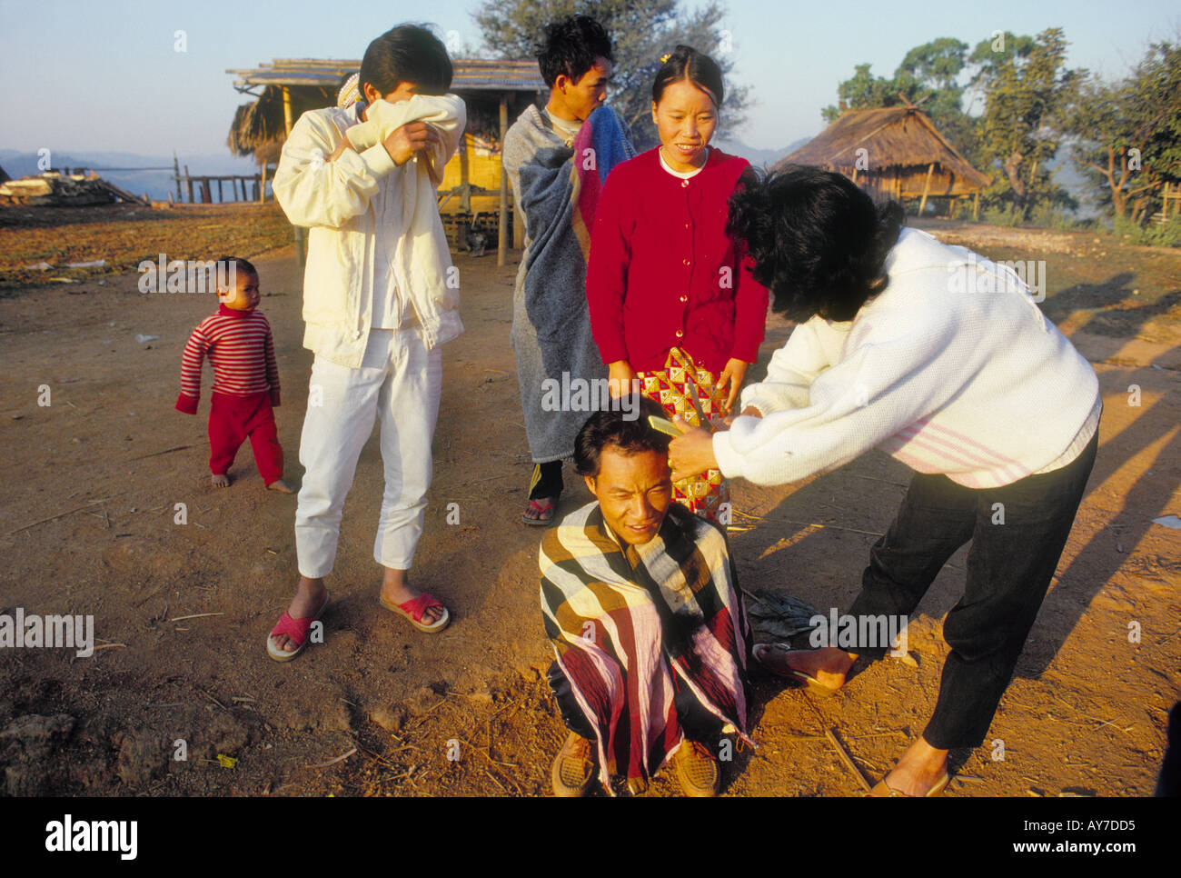 Yao tribe hair hi-res stock photography and images - Alamy