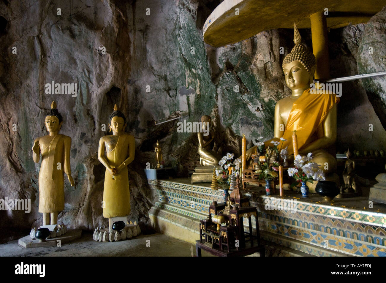 Buddha cave temple Chiang Rai Thailand Stock Photo - Alamy