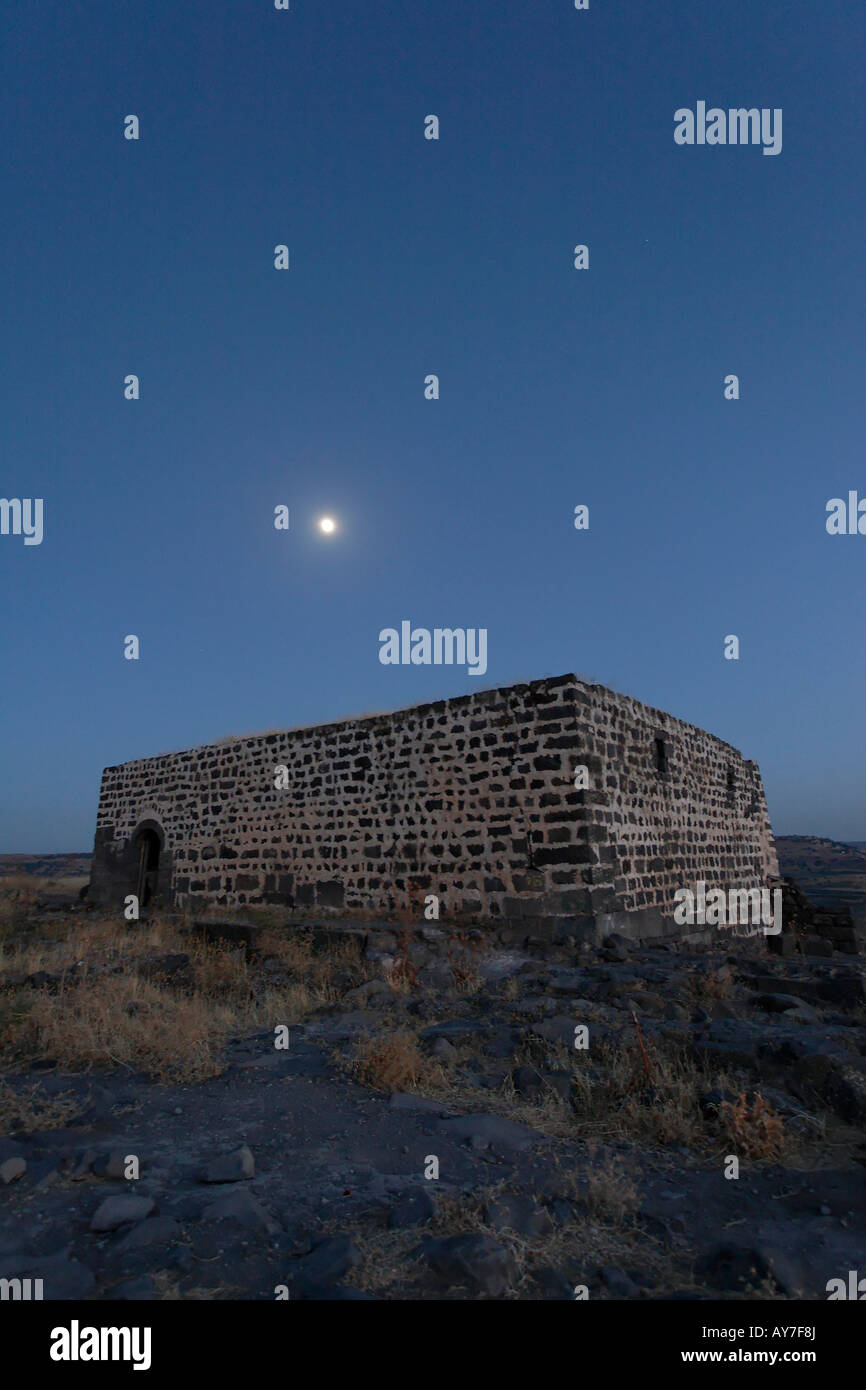 The Golan Heights Hurvat Kanaf remains of a Jewish village from the 6th ...