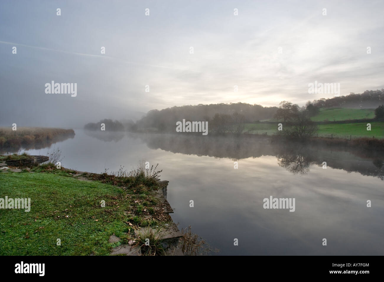 River brathay at sunrise hi-res stock photography and images - Alamy