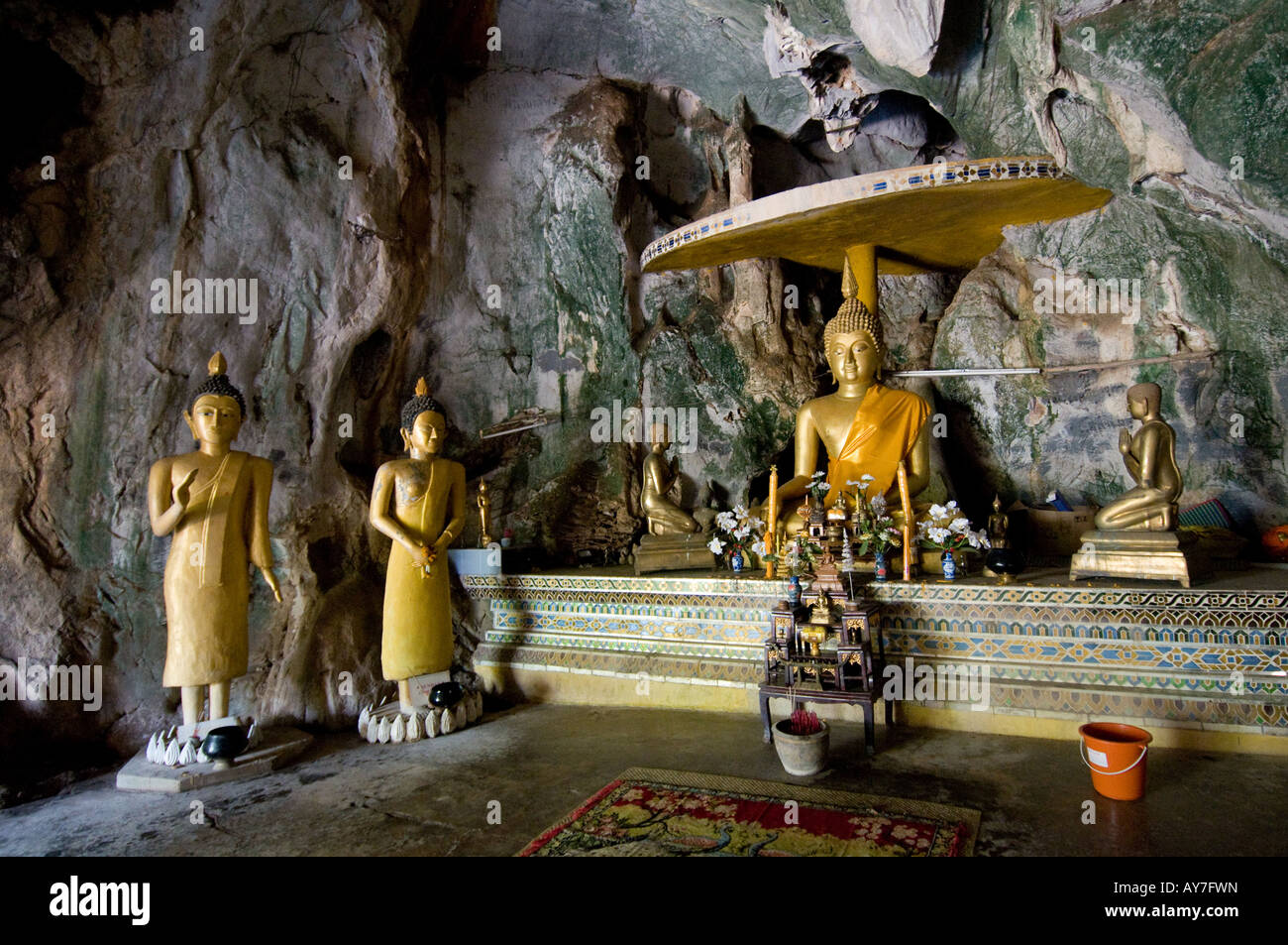 Buddha cave temple Chiang Rai Thailand Stock Photo - Alamy