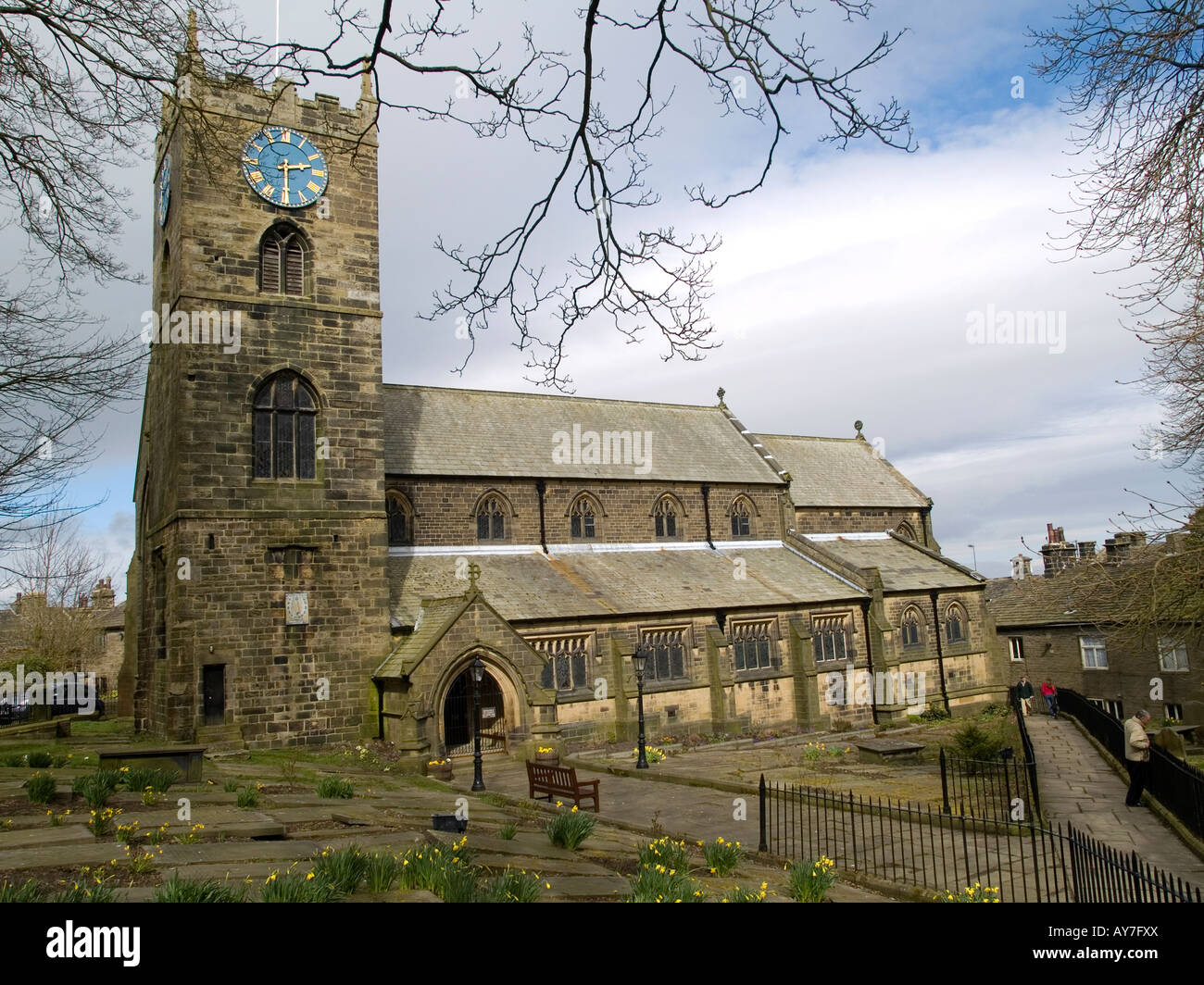Howarth village hi-res stock photography and images - Alamy