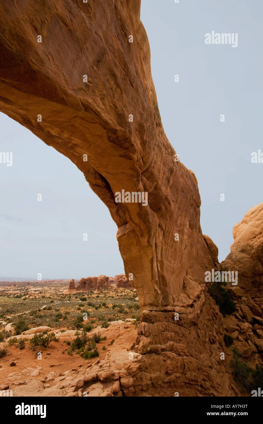 The South Window, The Windows Section, Arches National Park Stock Photo ...
