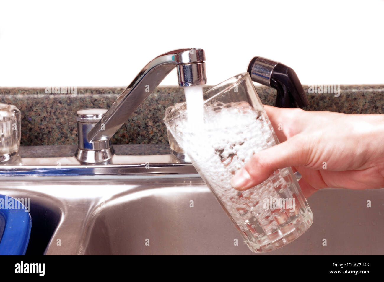 Fresh Tap Water Stock Photo - Alamy