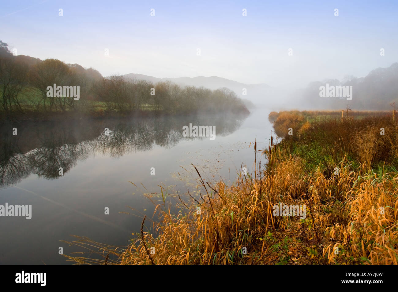 River brathay at sunrise hi-res stock photography and images - Alamy