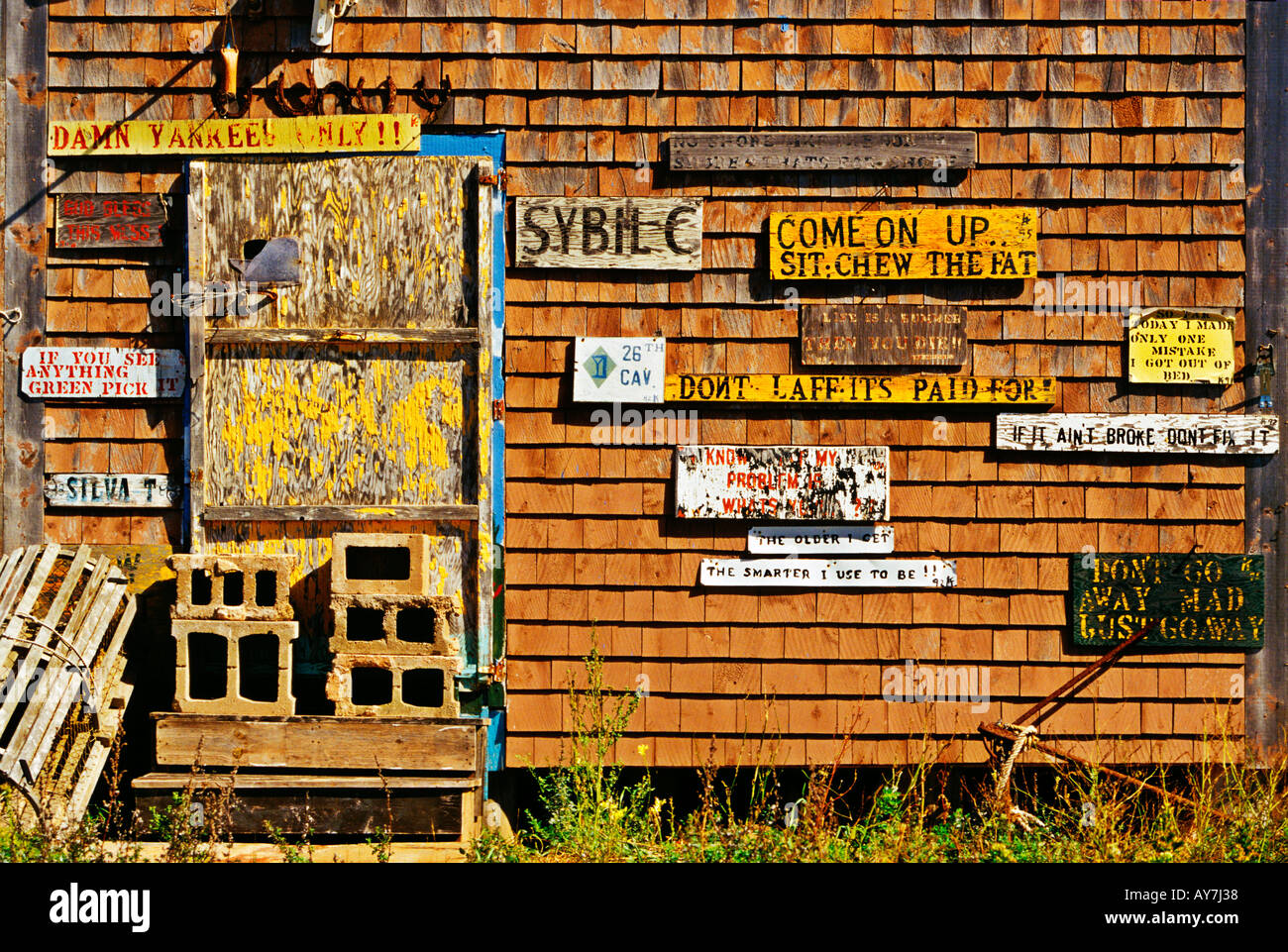 Old Fishing Shack Stock Photo - Alamy