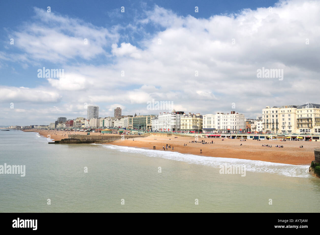 Brighton pier hotel view hi-res stock photography and images - Alamy