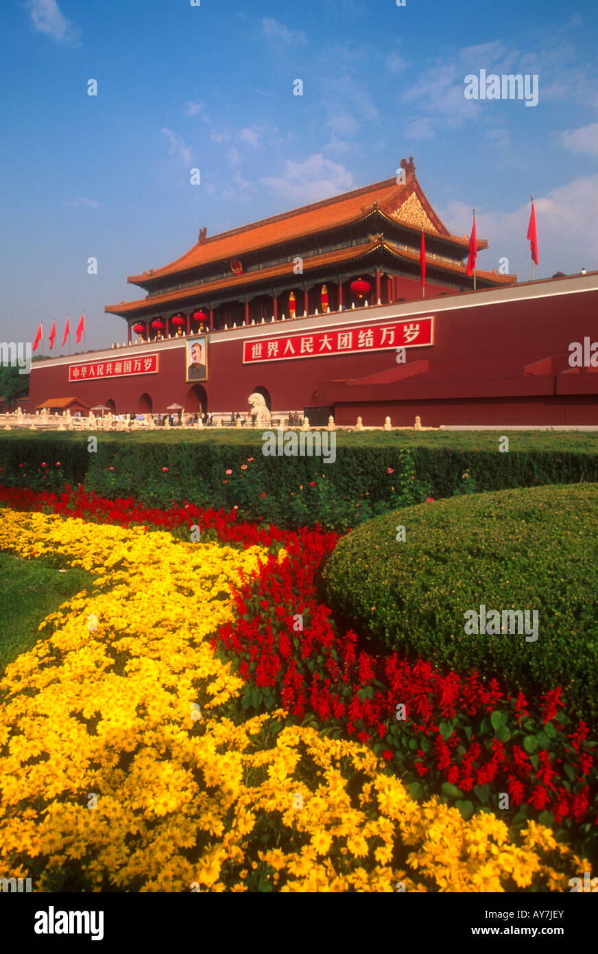 Beijing's Tian An Men Gate to the Forbidden City {Imperial Palace ...