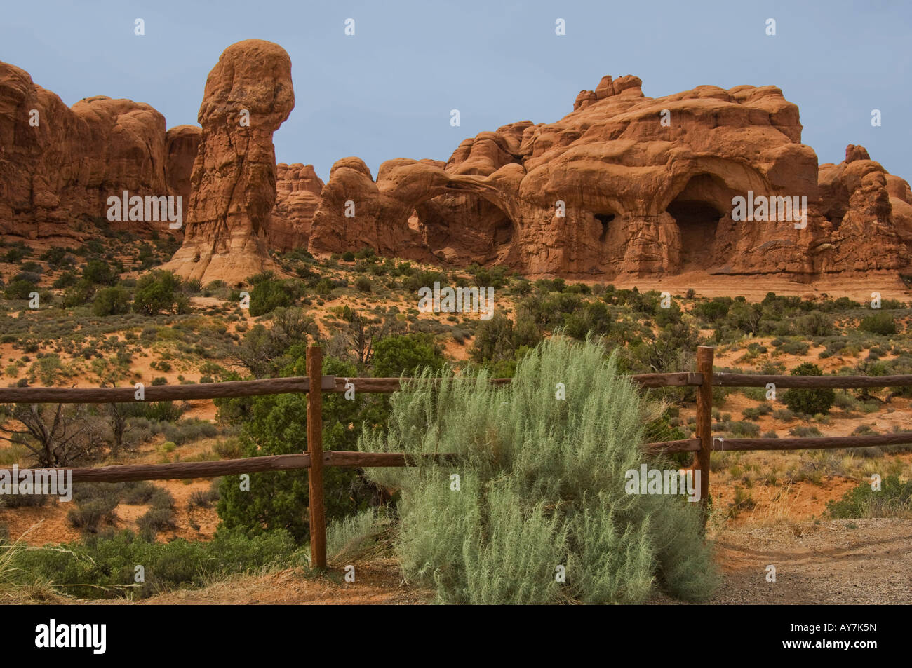 The Windows Section, Arches, National Park Stock Photo - Alamy