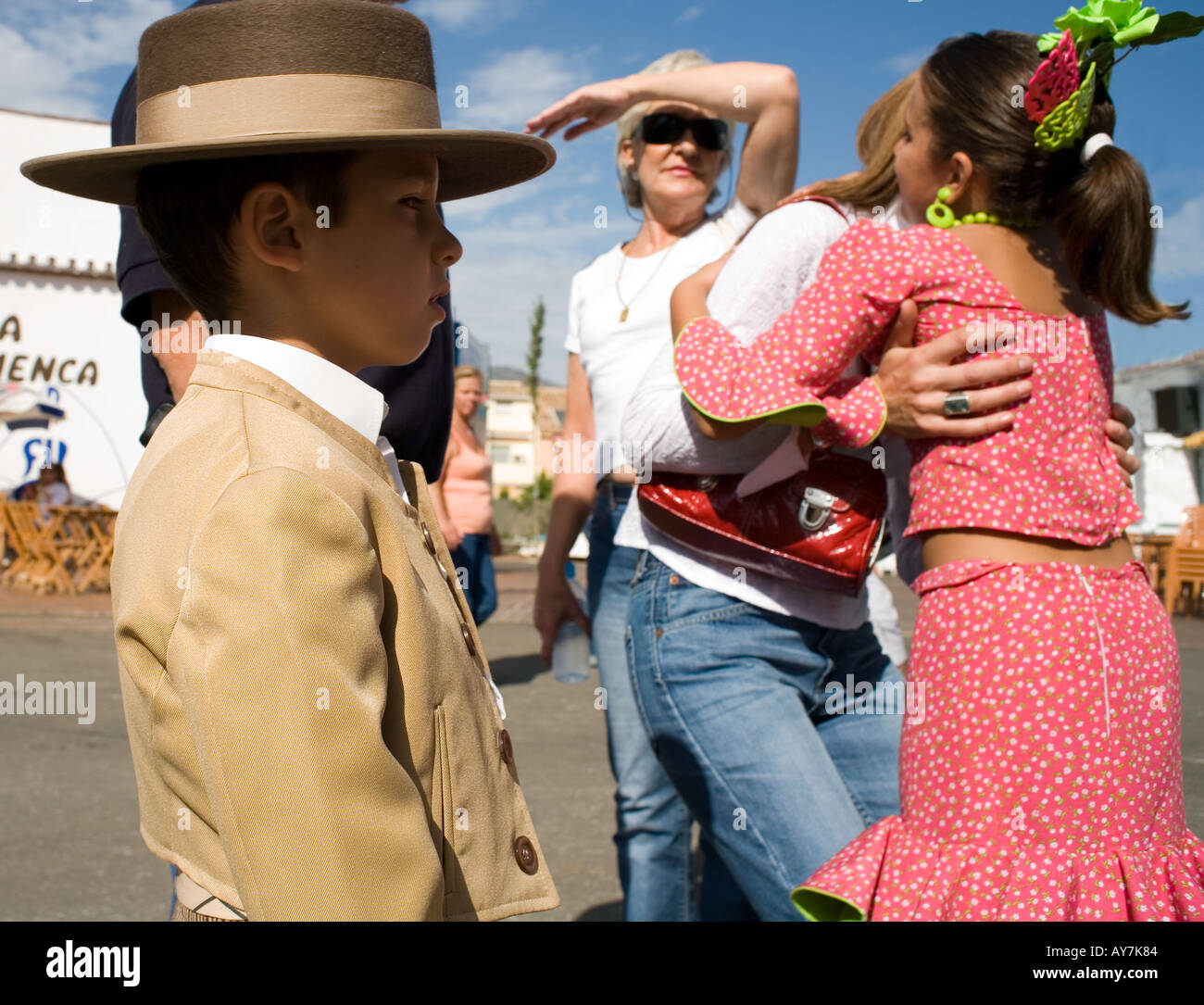 Boy in traditional spanish costume hi-res stock photography and images ...