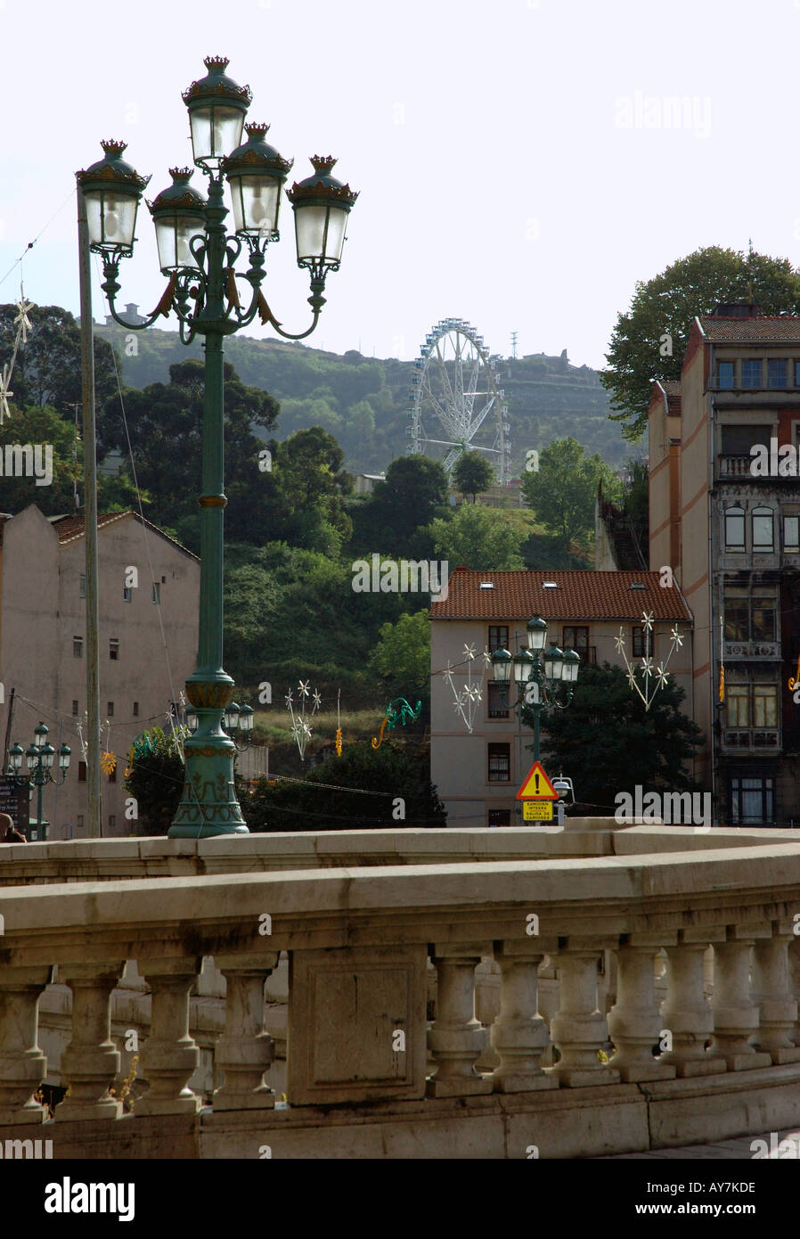 Characteristic View of Bilbao City Centre Bilbo Pais Vasco Iberian ...