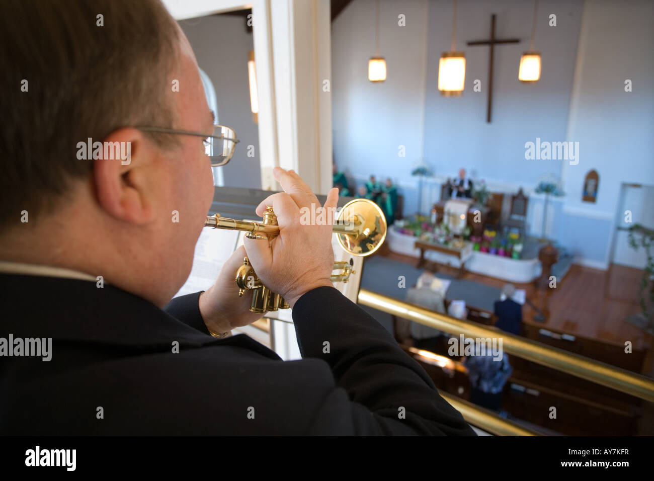 Musical trumpet hi-res stock photography and images - Alamy