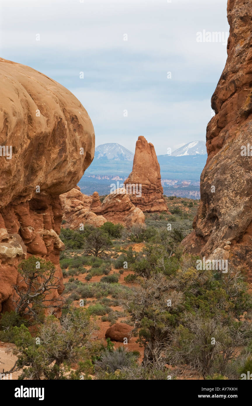 The Windows Section, Arches National Park Stock Photo - Alamy