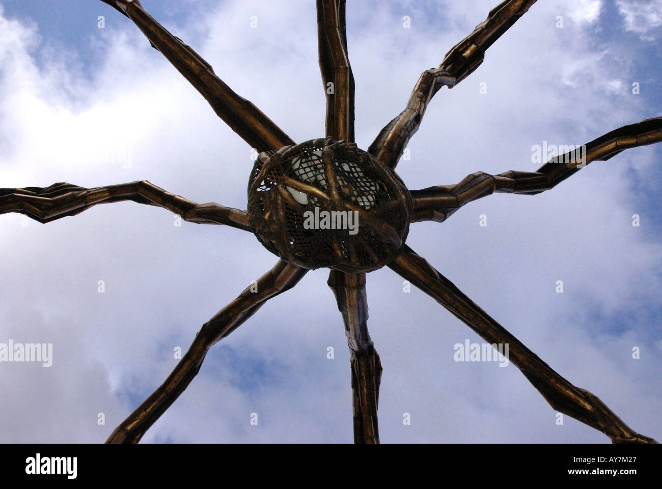 Characteristic View of Bourgeois' Huge Spider Maman outside Guggenheim ...