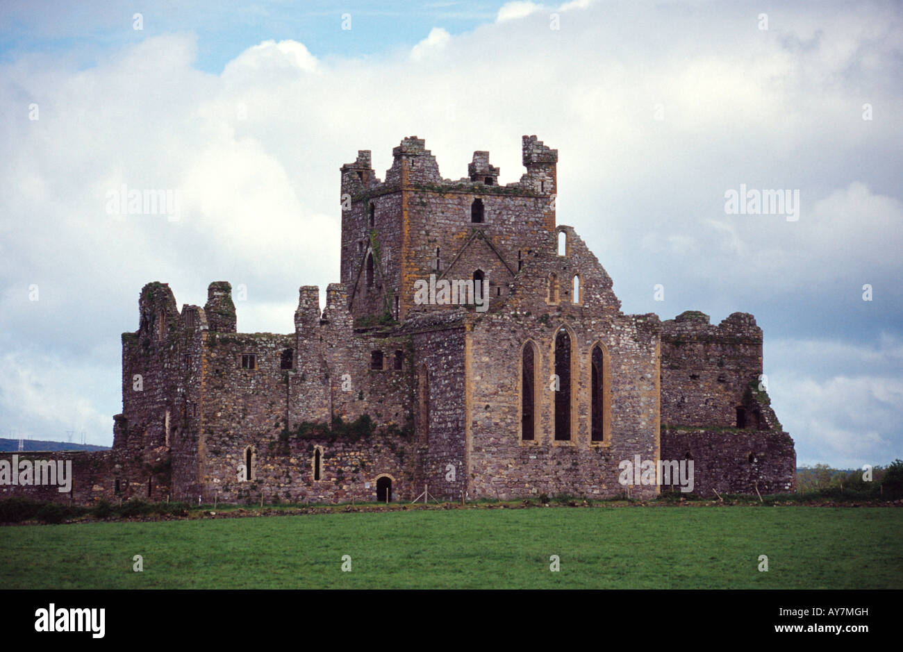 county wexford ireland dunbrody abbey ruins Stock Photo - Alamy
